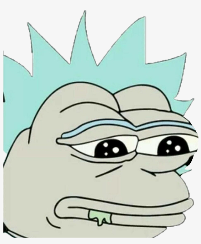 Download Rickandmorty Pepe Pepethefrogmeme Pepethefrog Dcmyimag ...