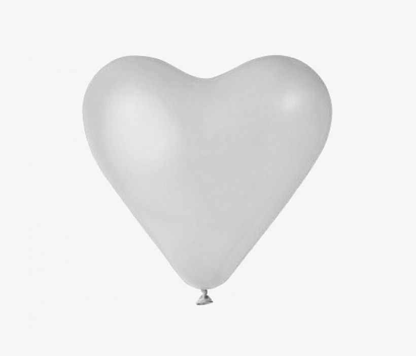 Huge White Heart Shaped Balloon, 150 Cm - Heart PNG Image | Transparent ...