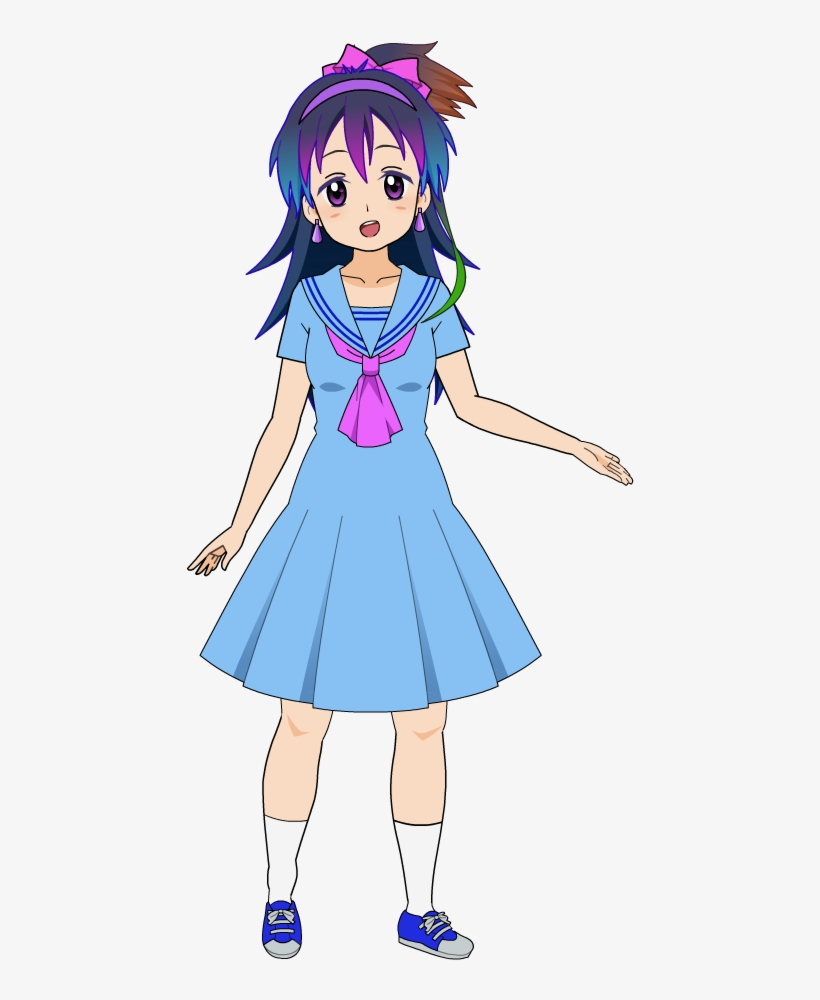 Umi Rokuro's Appearance In Kisekae - Cartoon PNG Image | Transparent ...