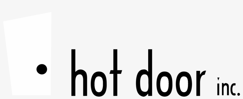 Hot Door Logo Black And White - Door PNG Image | Transparent PNG Free ...