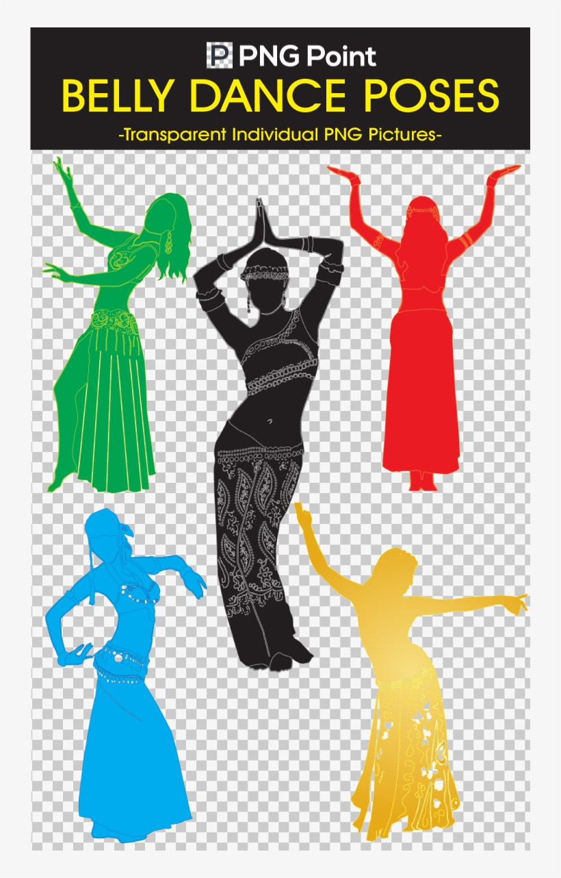 Silhouettes Images, Icons And Clip Arts Of Different - Belly Dancer ...