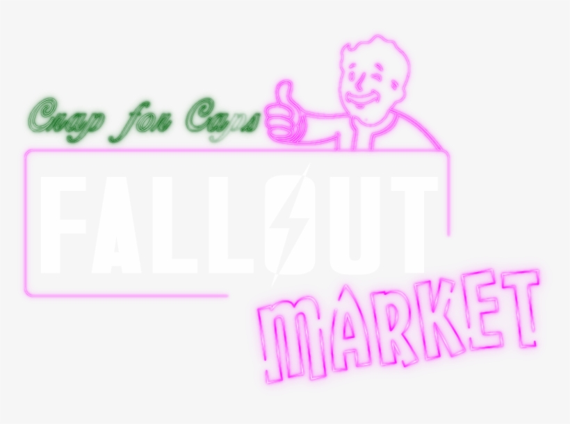 Download Fallout Market By Fallout Generation - Cartoon | Transparent ...