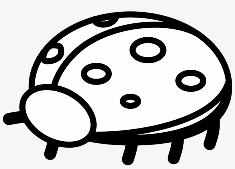 Ladybug Outline Ladybug Free Vector Graphics On Pixabay - Outline ...