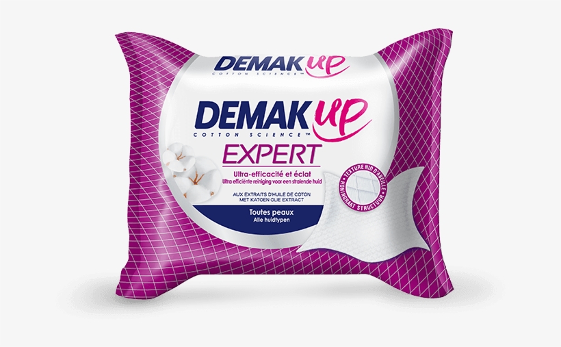 Demak'up Expert Wipes - Lingettes Demak Up PNG Image | Transparent PNG ...