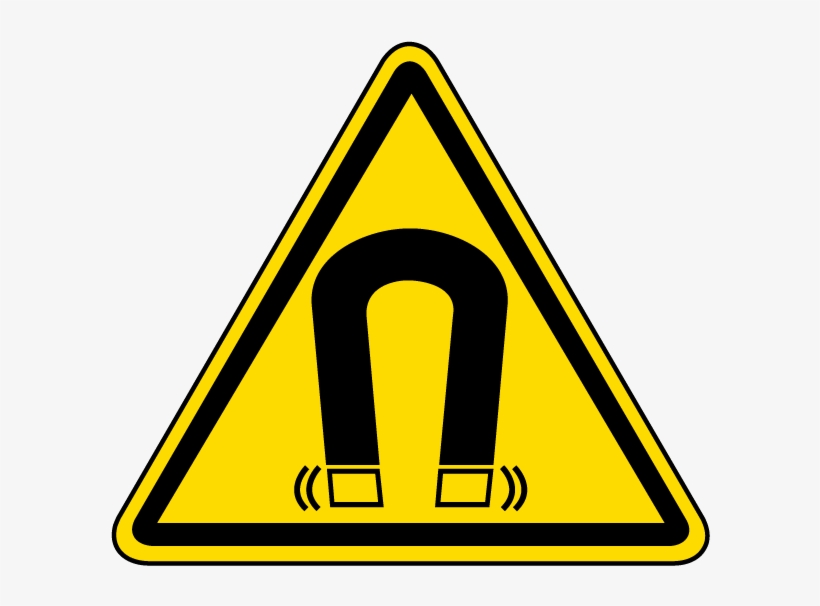 Magnetic Field Warning Label PNG Image | Transparent PNG Free Download ...