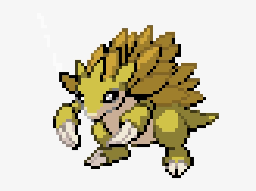 Download Sandslash - Pixel Art Pokemon Sandslash | Transparent PNG ...