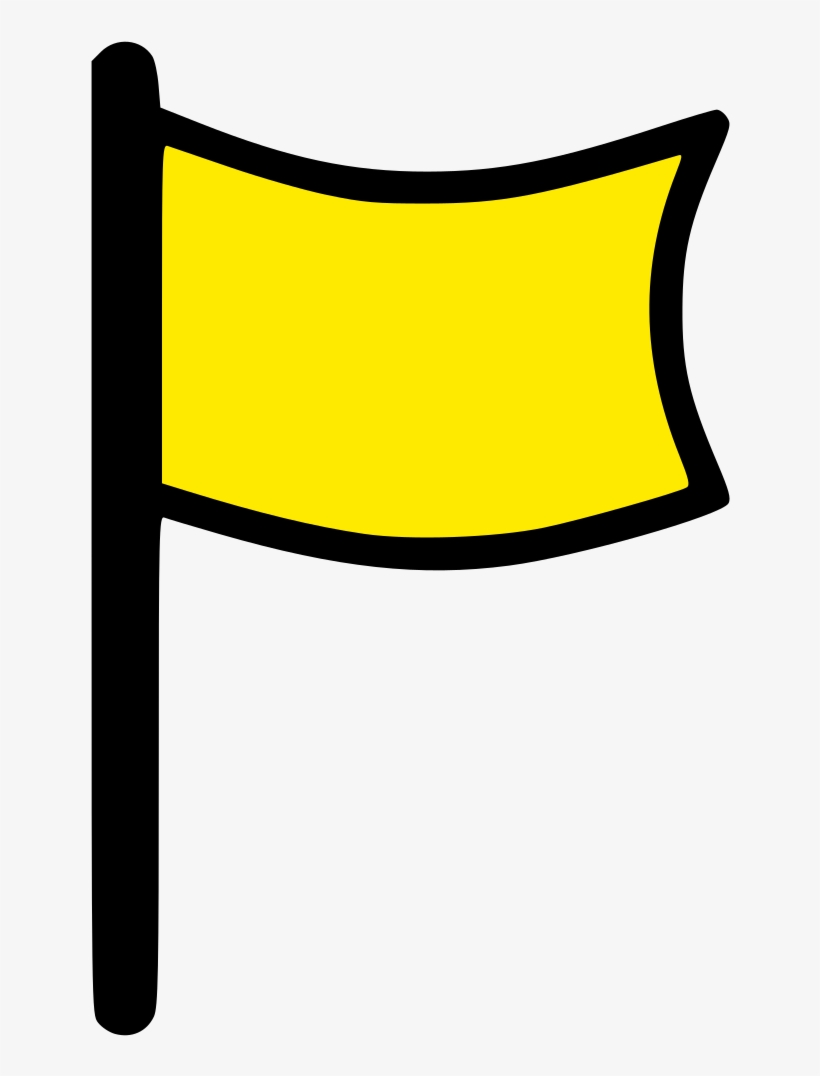 Download File - Flag Icon - Yellow - Svg - Yellow Flag Clip Art ...