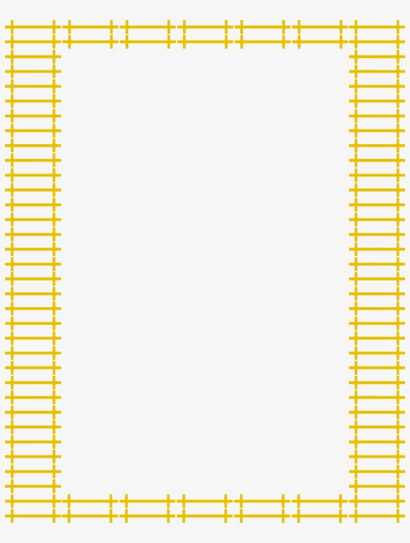 Download Yellow Border Frame Png Transparent Image - Yellow Border Png ...