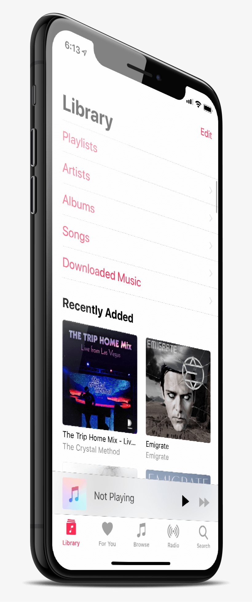 Apple Music On Iphone Xs - Smartphone PNG Image | Transparent PNG Free ...