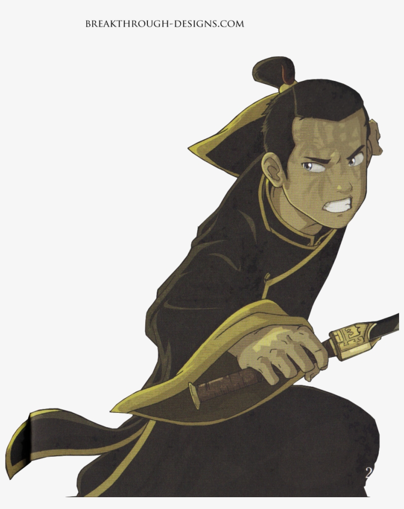 Sokka Render - Avatar The Last Airbender Sokka With Sword PNG Image ...