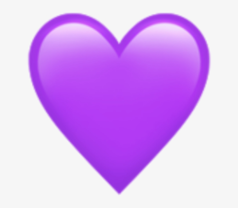 Download Purple Love Emoji Emoticon Iphone Feed Png Iphone Purple ...