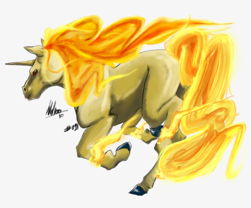 Galopa - Rapidash - Illustration PNG Image | Transparent PNG Free ...