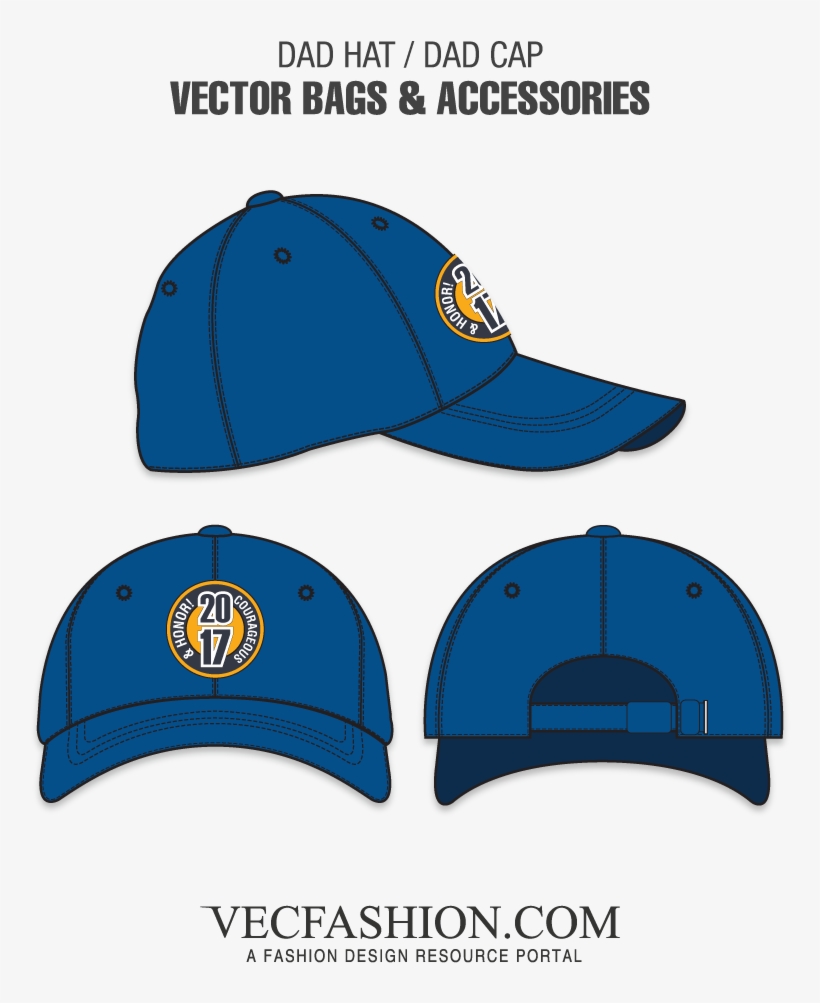 Snapback Template Vector