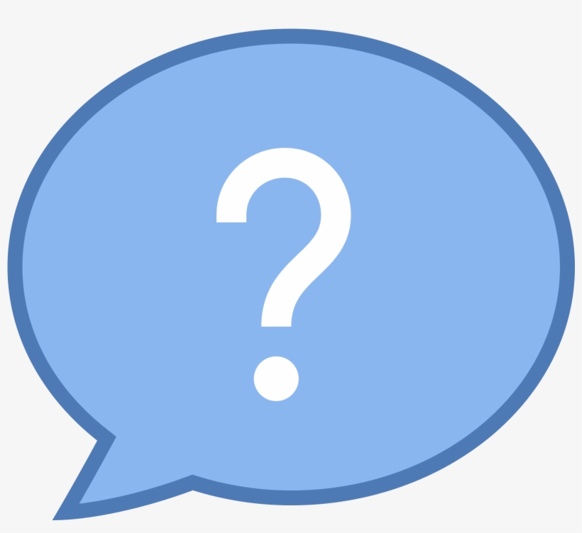 Download Facebook Messenger Windows - Blue Background Question Mark ...