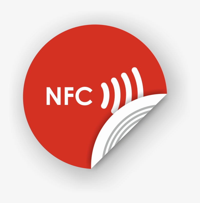 Picture Of Nfc Sticker 35mm With Text, More Colors - Nfc Red Logo PNG ...