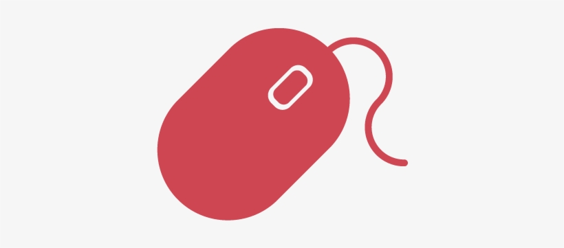 Red Computer Mouse Png