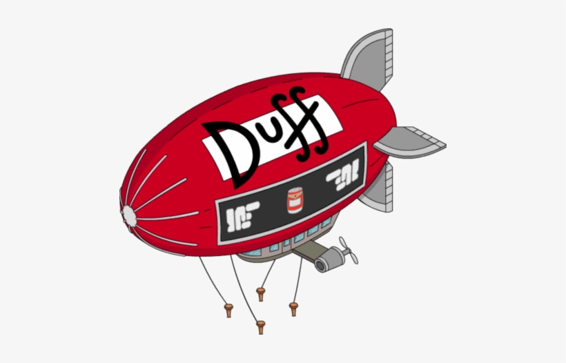 Download Tapped Out Duff Blimp - Zeppelin Duff Png | Transparent PNG ...