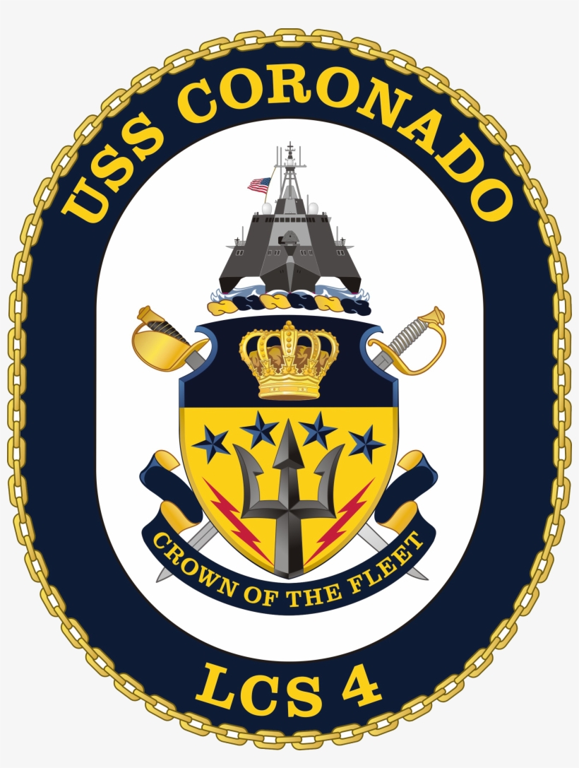 United States Navy - Uss Coronado Lcs 4 Logo PNG Image | Transparent ...