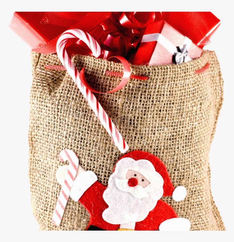 Christmas Sack Gift Png Transparent Image - Santa Claus PNG Image ...