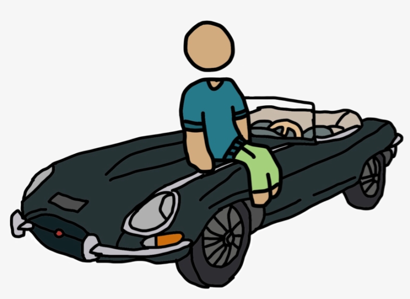 Beefy's Jaguar E Type Car - Bfdi Race Car PNG Image | Transparent PNG ...