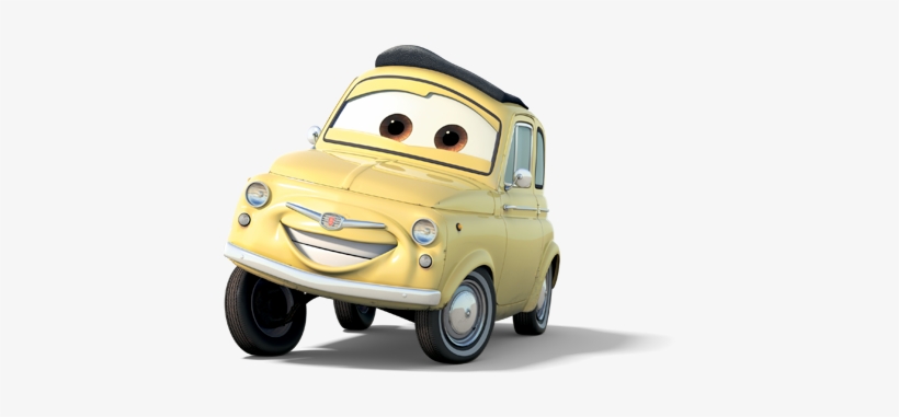 Cars Characters Luigi Pictures - Luigi And Guido Png PNG Image ...