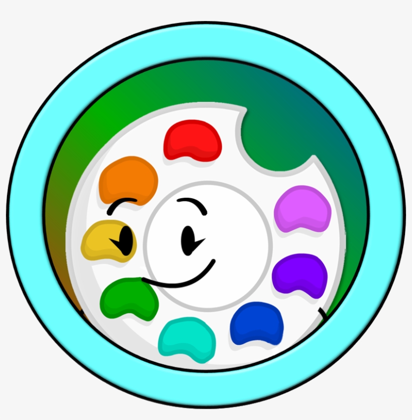 Paint Clipart Object - Object Lockdown Paint Palette PNG Image ...