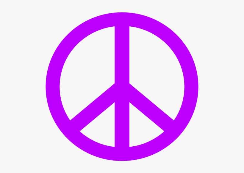 Peace Sign Clipart Social Justice - Pink Peace Sign PNG Image ...