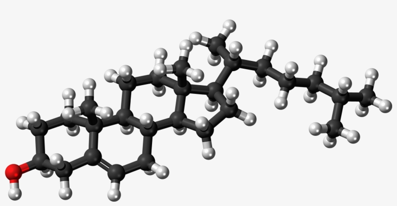 Cholesterol Molecule Ball - Cholesterol Molecule PNG Image ...