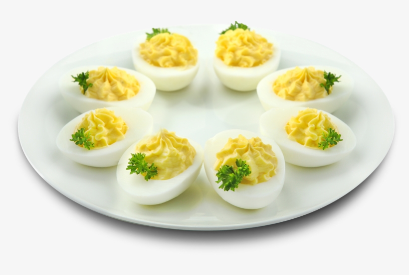 Download Devilled Eggs - Deviled Eggs White Background | Transparent ...