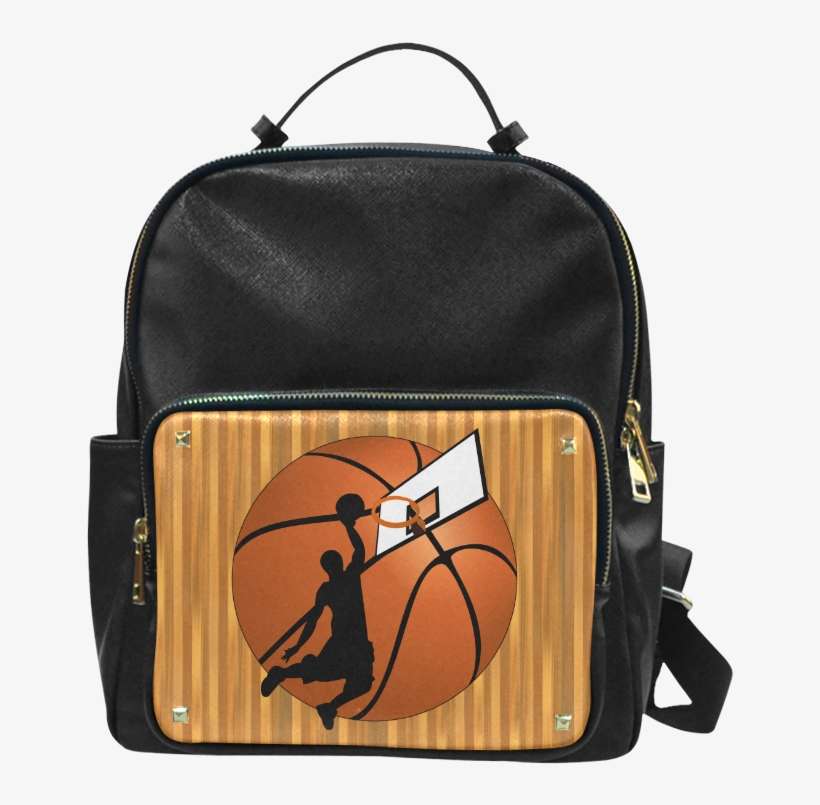 Slam Dunk Basketball Player Campus Backpack/small - Backpack PNG Image ...