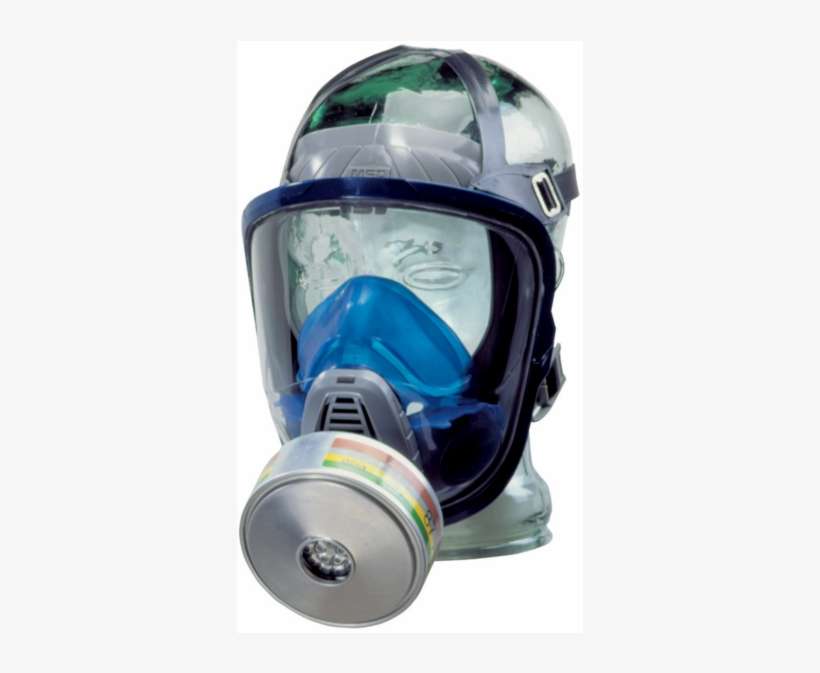 Msa Full Face Gas Mask - Nose Mask For Fumigation PNG Image ...