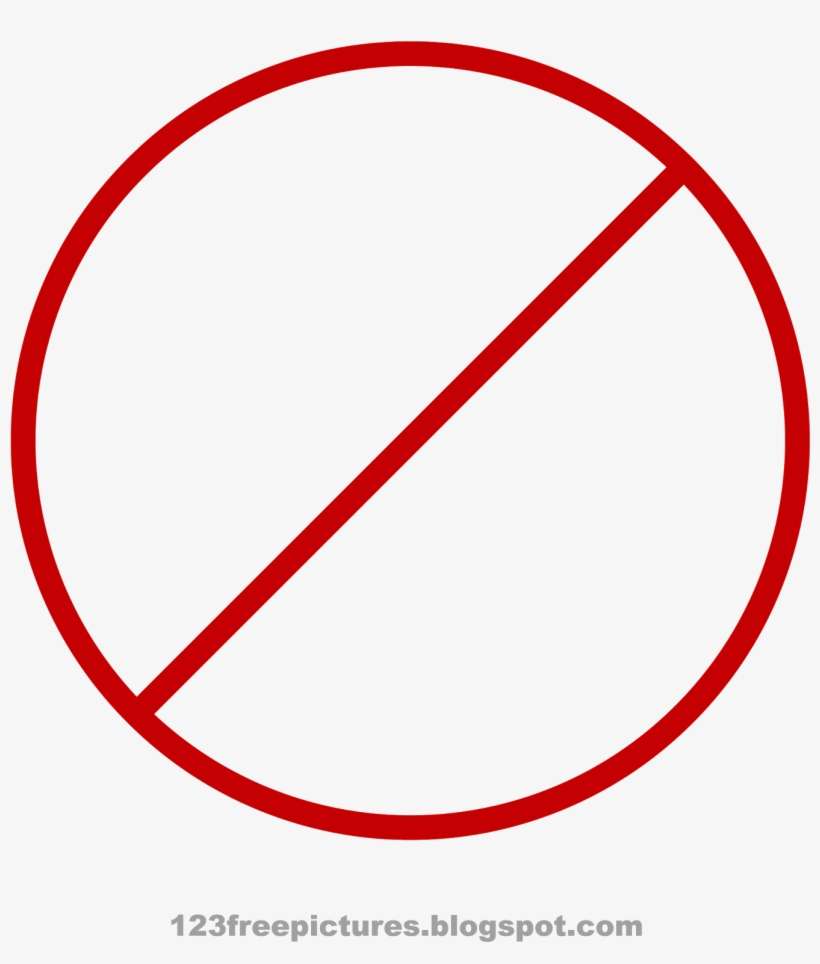 Download Prohibition Sign - No Oil Sign | Transparent PNG Download ...