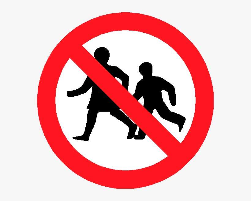 No Children - No Horse Sign PNG Image | Transparent PNG Free Download ...