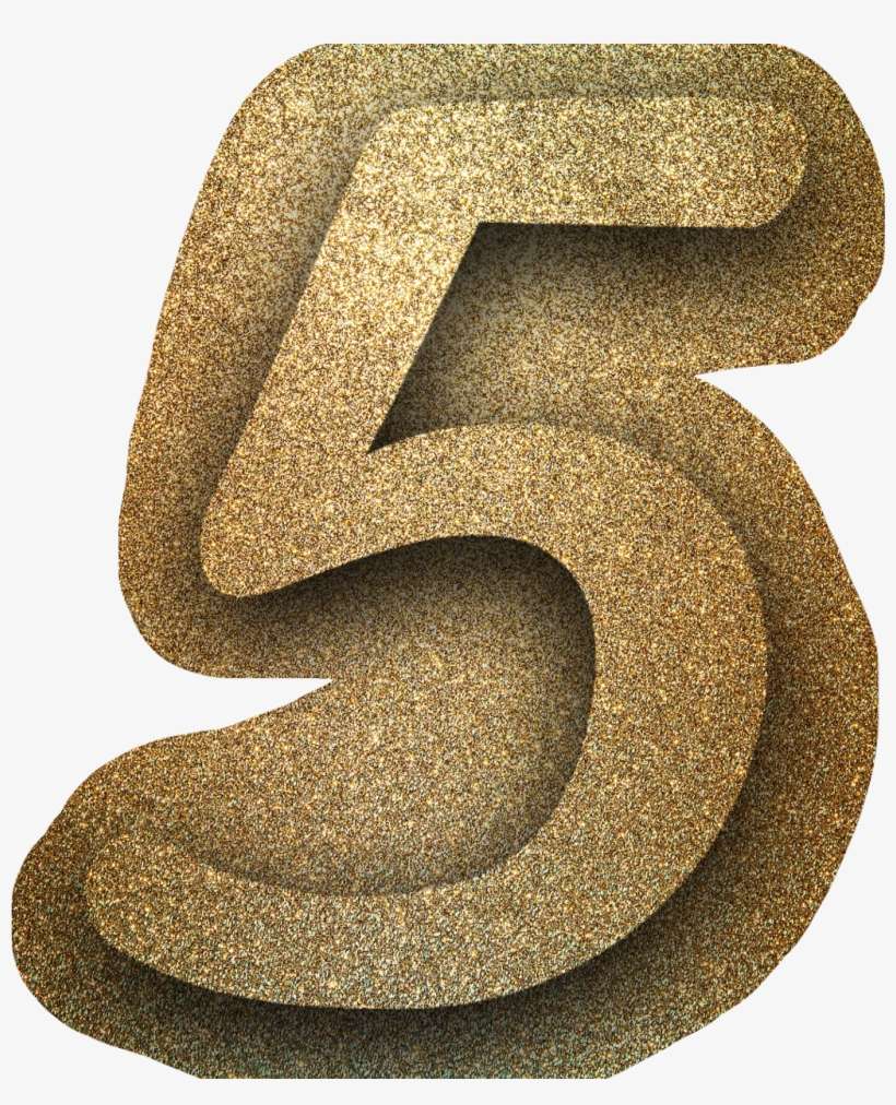 Five Sticker - Number PNG Image | Transparent PNG Free Download on SeekPNG