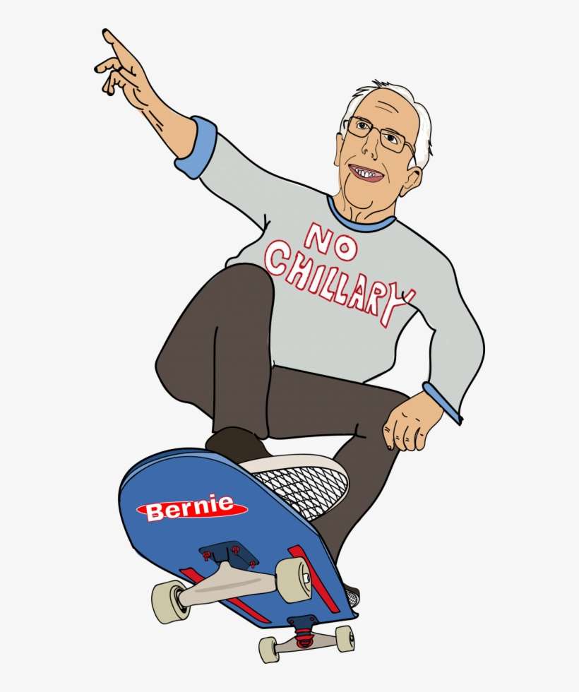 Feel The Bernie Bros - Sitting PNG Image | Transparent PNG Free ...