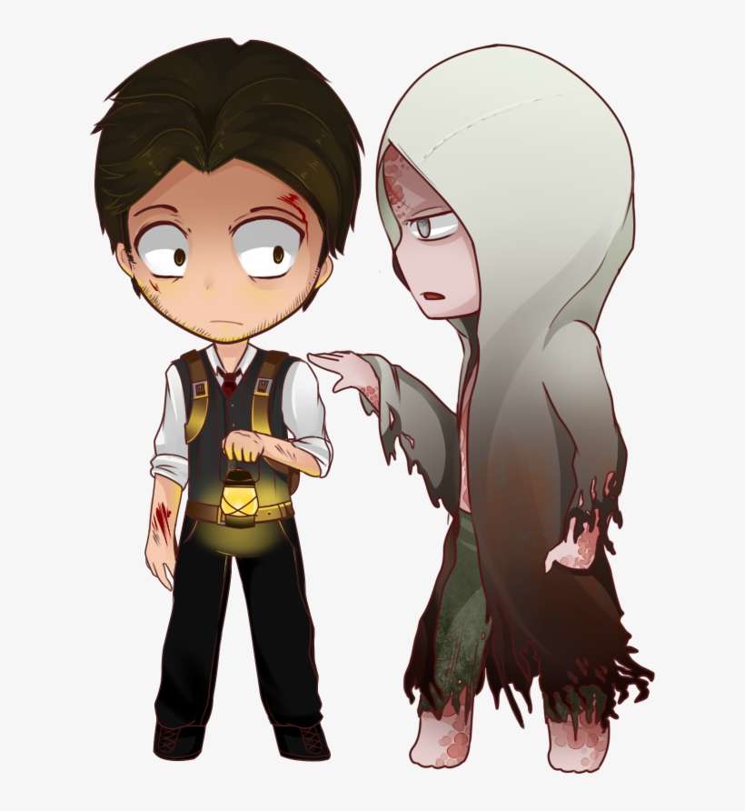 Ruvik And Sebastian The Evil Within 2014 Art By Beaku - Cartoon PNG ...