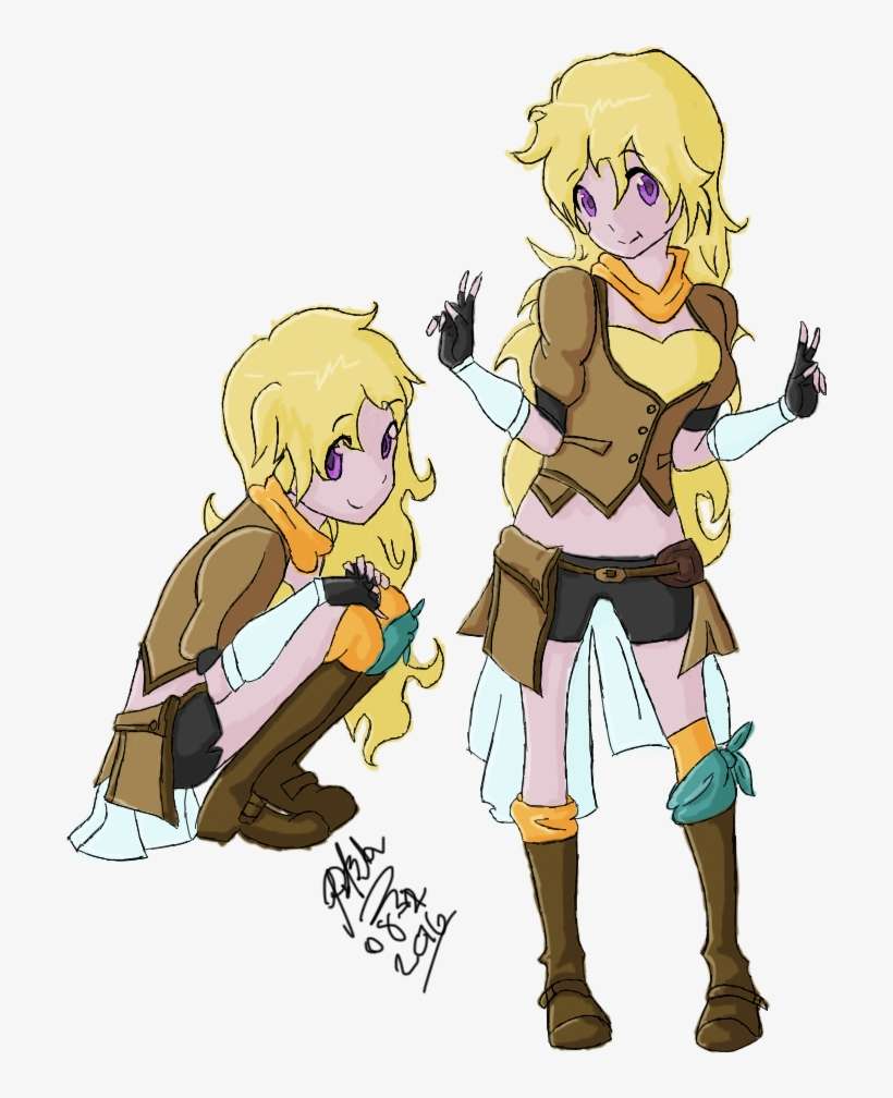 Download Ruby Yang Peace - Cartoon | Transparent PNG Download | SeekPNG