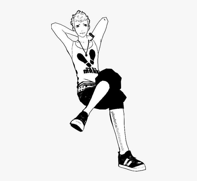 Tags Persona 5, Persona, Art By Me, Ryuji Sakamoto - Illustration PNG ...