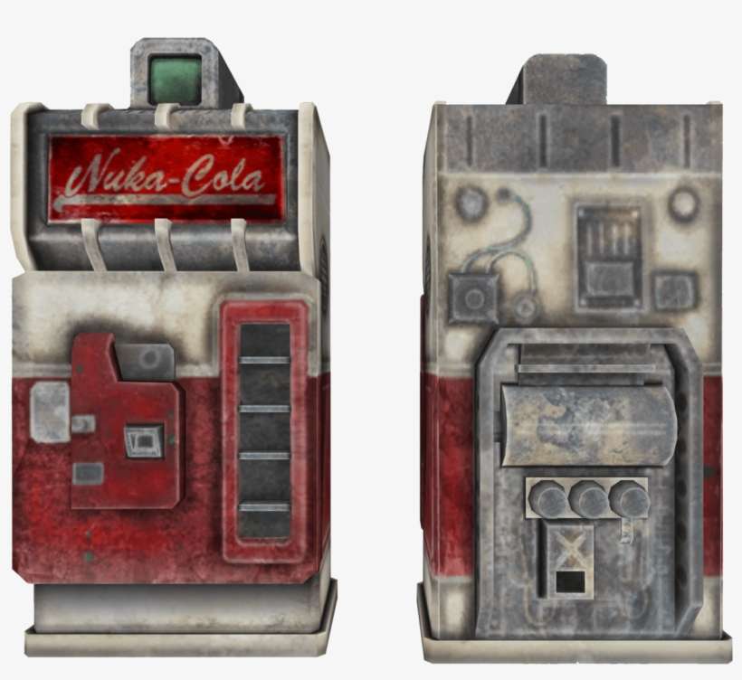 Nuka-cola Vending Machine - Nuka Cola Machine PNG Image | Transparent ...