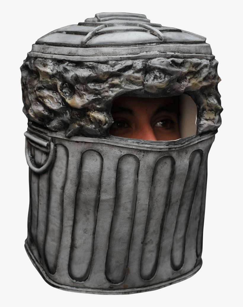 Trash Can Mask - Trash Can With A Face PNG Image | Transparent PNG Free ...