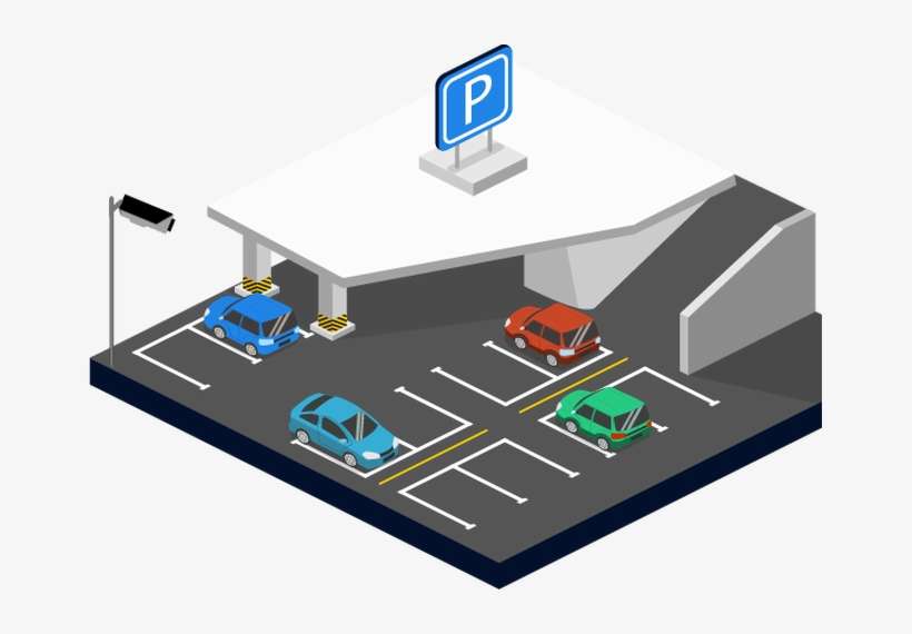 Download Parking Lot - Vector Graphics | Transparent PNG Download | SeekPNG