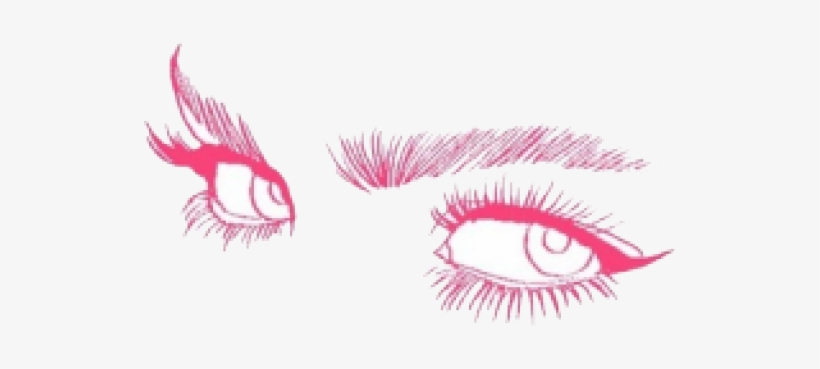 Download Drawn Eyelash Tumblr Background - Eye Drawing Tumblr Aesthetic ...