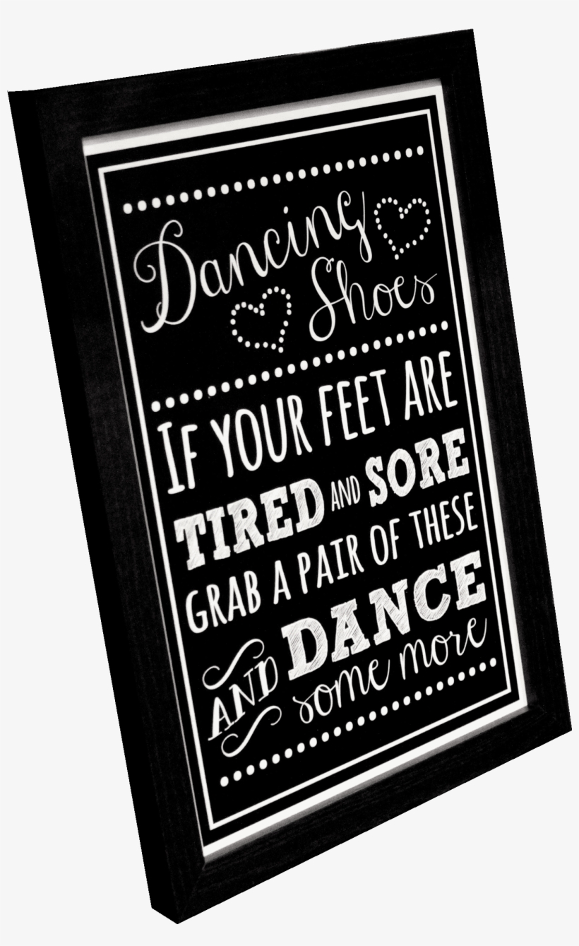 Dancing Shoes Blackboard - Calligraphy PNG Image | Transparent PNG Free ...