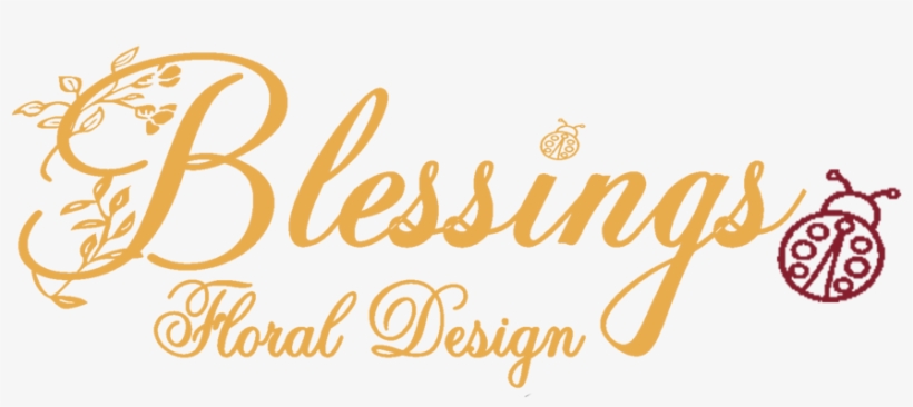 Blessings Logogold - Calligraphy PNG Image | Transparent PNG Free ...