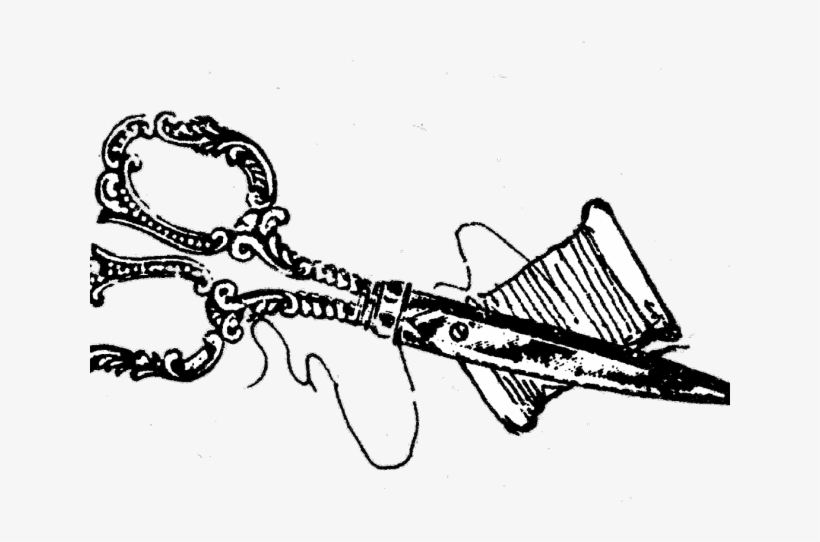 Download Scissor Clipart Fancy - Vintage Needle And Thread ...