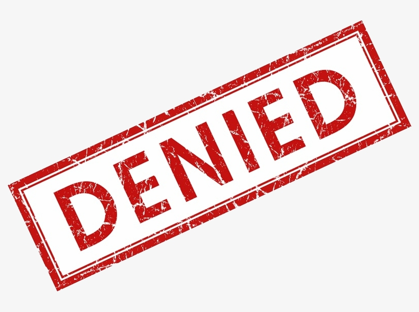 Denied Png PNG Image | Transparent PNG Free Download on SeekPNG
