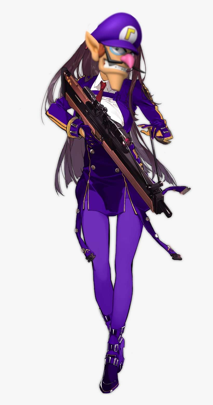 Girlsfrontline - Girls Frontline Wa2000 Render PNG Image | Transparent ...