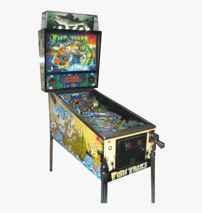 Rdm Multitab - Williams Pinball Fish Tales PNG Image | Transparent PNG ...