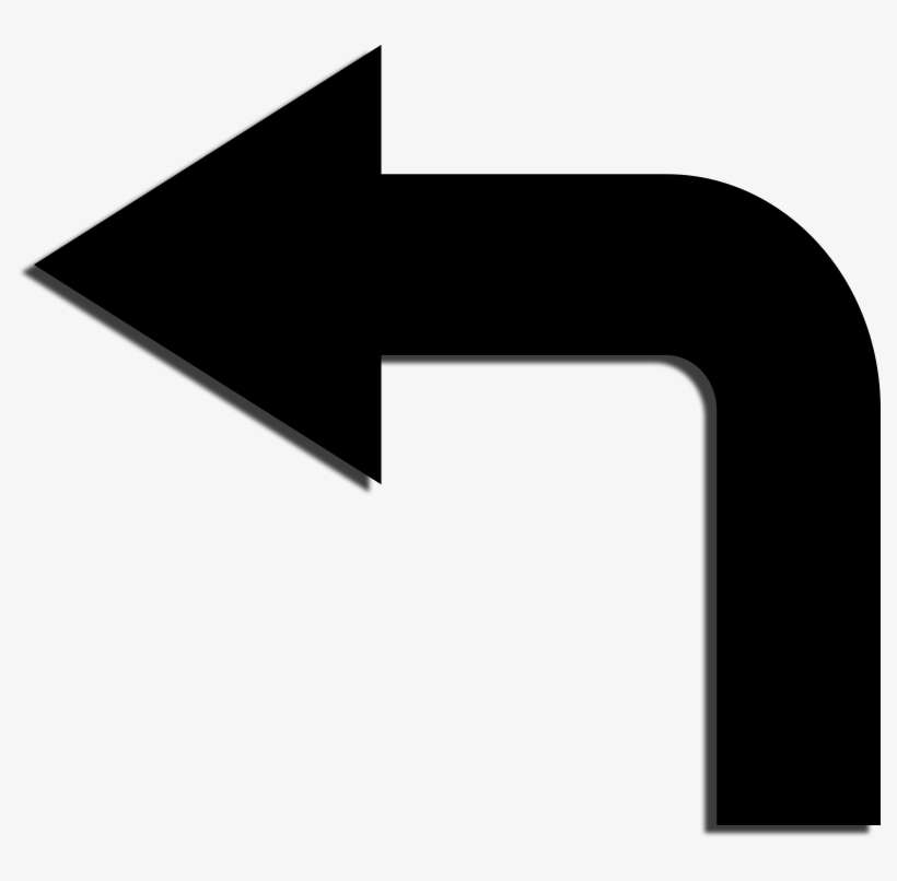 Download Arrow Symbol Pointing Right, Corner Arrow Pointing - Around ...