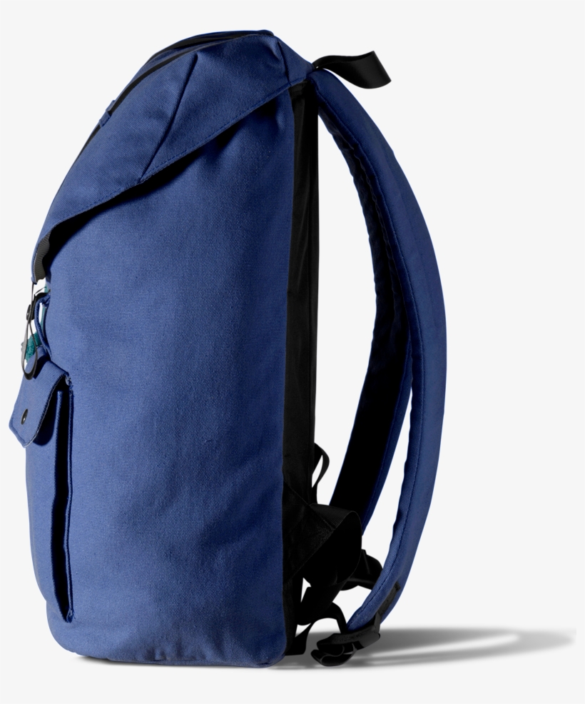 Blue Canvas Backpack - Trublue The Original Rugzak PNG Image ...